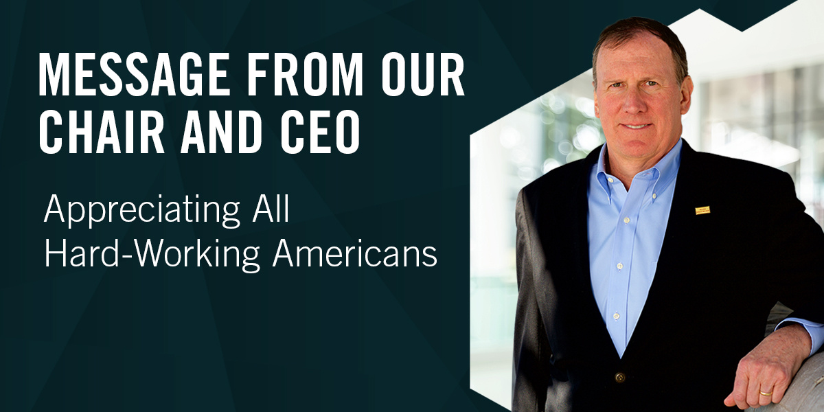 Appreciating All Hard-Working Americans